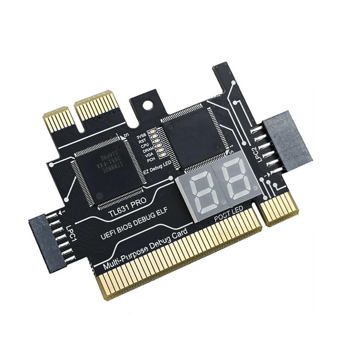 TL631 Pro Diagnostic Card PCI PCI-E Mini PCI-E Motherboard ...