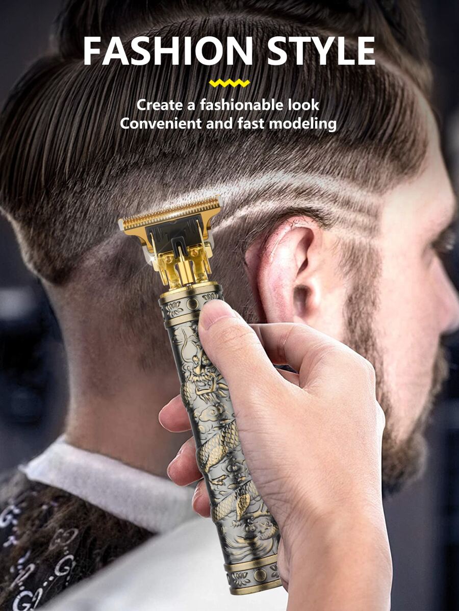 HINEA Vintage T9 Electric Cordless Hair Cutting Machine Professional ...