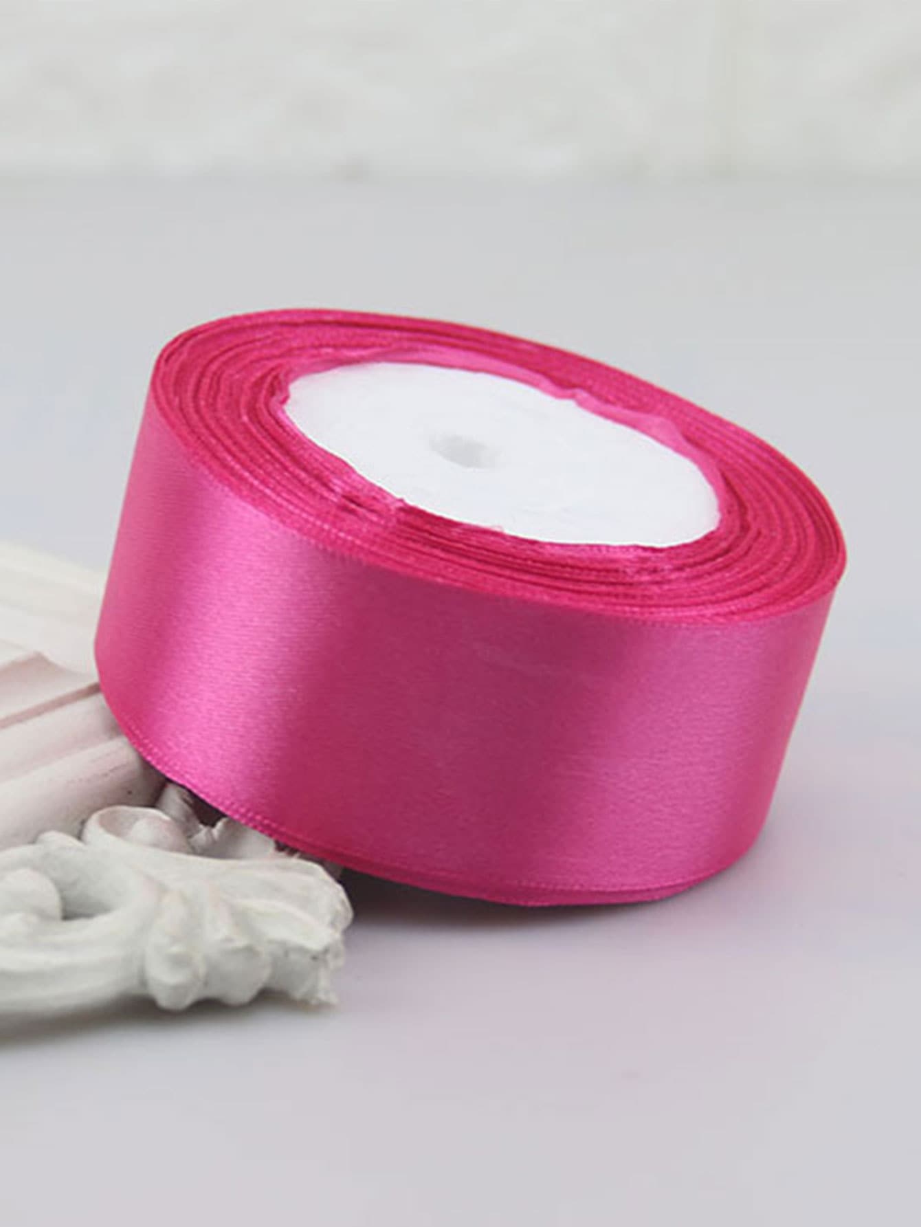 Hot Pink Satin Ribbon