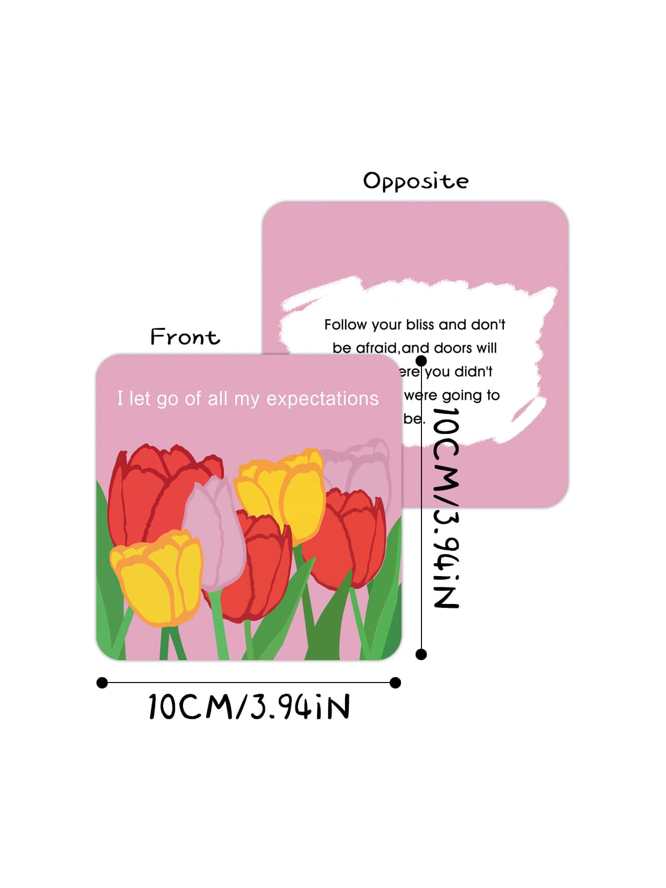 50pcs Positive Affirmations Cards for Women - Daily Affirmations for ...