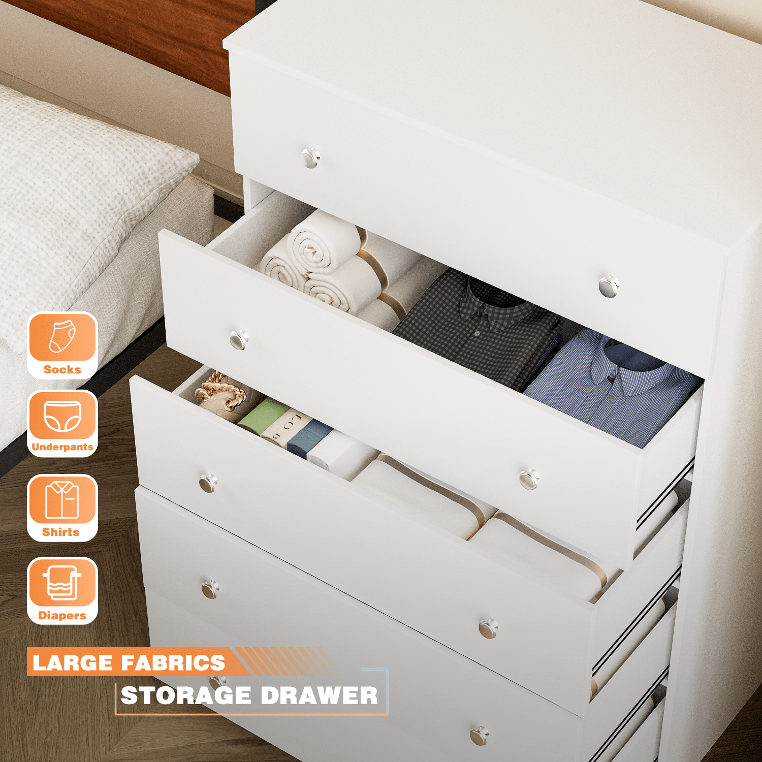5 - Drawer Dresser | SHEIN UK