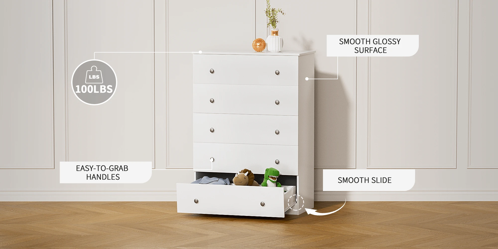 5 - Drawer Dresser | SHEIN USA