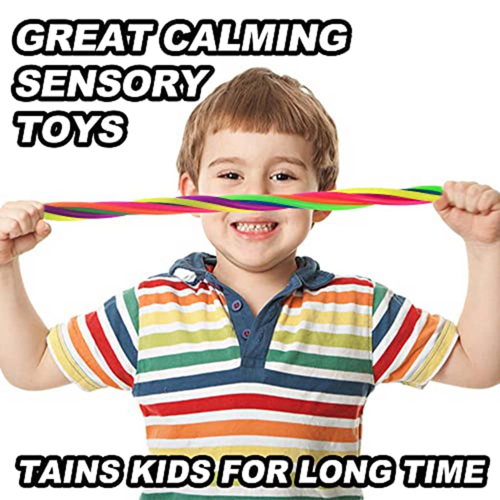 Sensory Noodle Stretchy String Fidget Toy, Classroom Rewards Back To ...