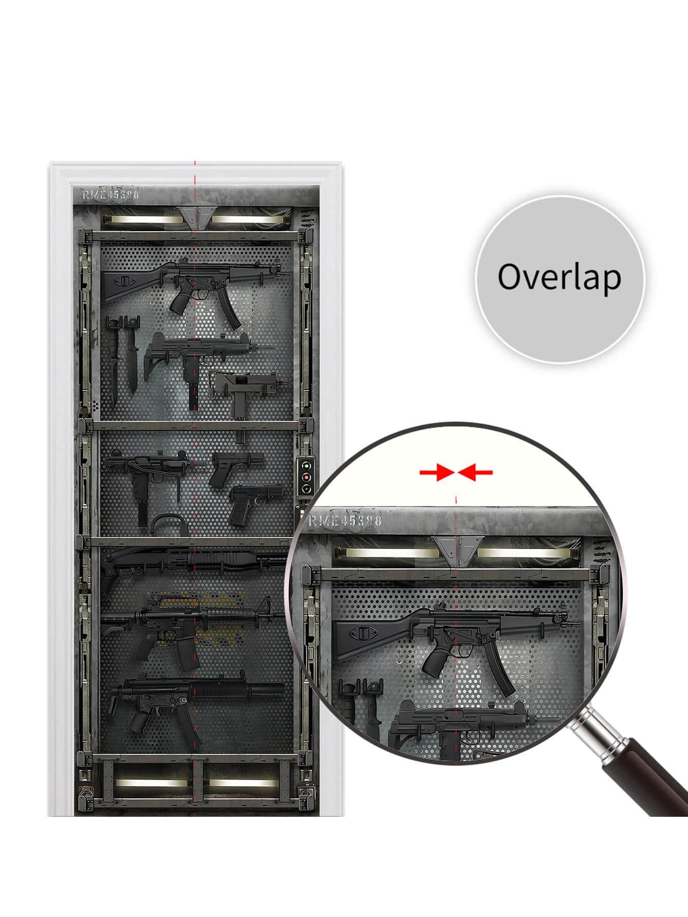 15.16*78.74inch*2pcs/17.7*78.74inch*2pcs Heavy Armor Machine Gun ...