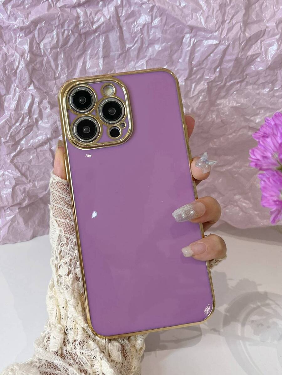 Apple Basic Telefoonhoesjes Effen Telefoonhoesje | SHEIN Nederland