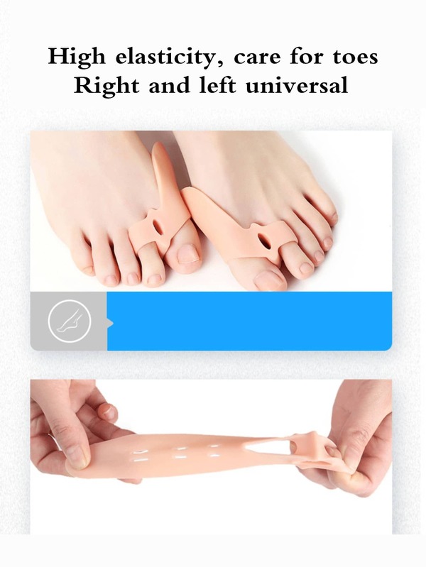 Silicone Toe Caps For Big Toe Protection, Unisex Design For Left ...