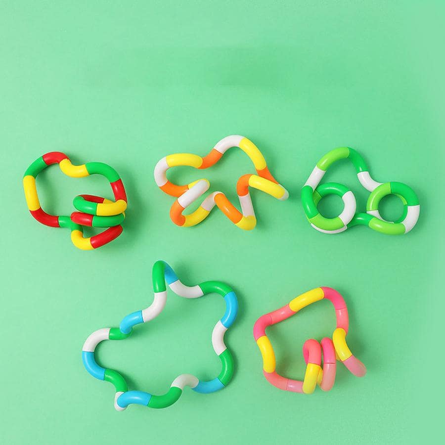 2pcs/set Stress Relief Fidget Toy Twisted Kids Bendy Toy In Random ...