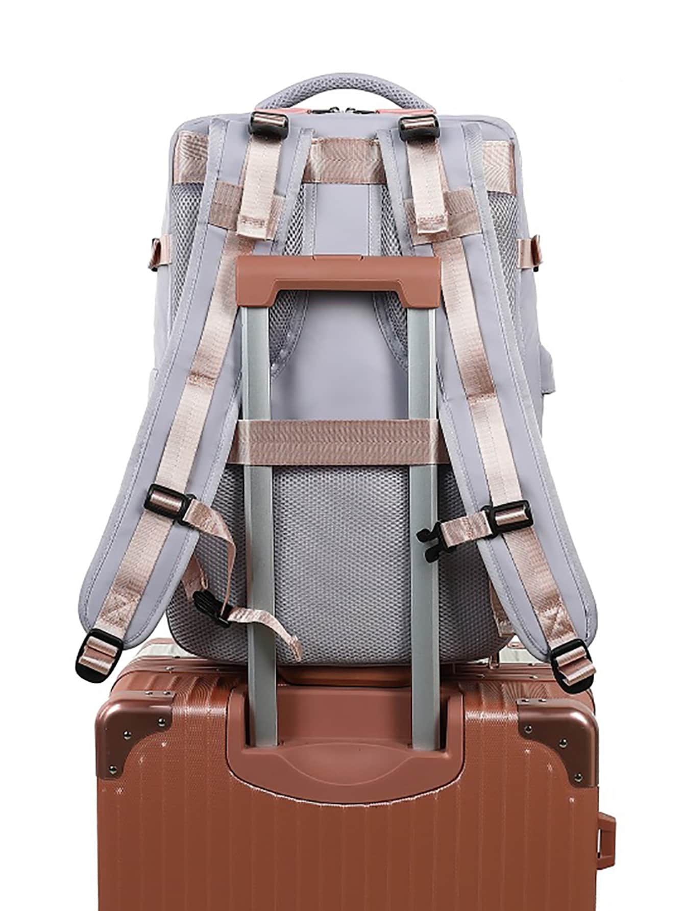 Large Travel Backpack For Women Airline Flight Approved Waterproof 15.6 ...