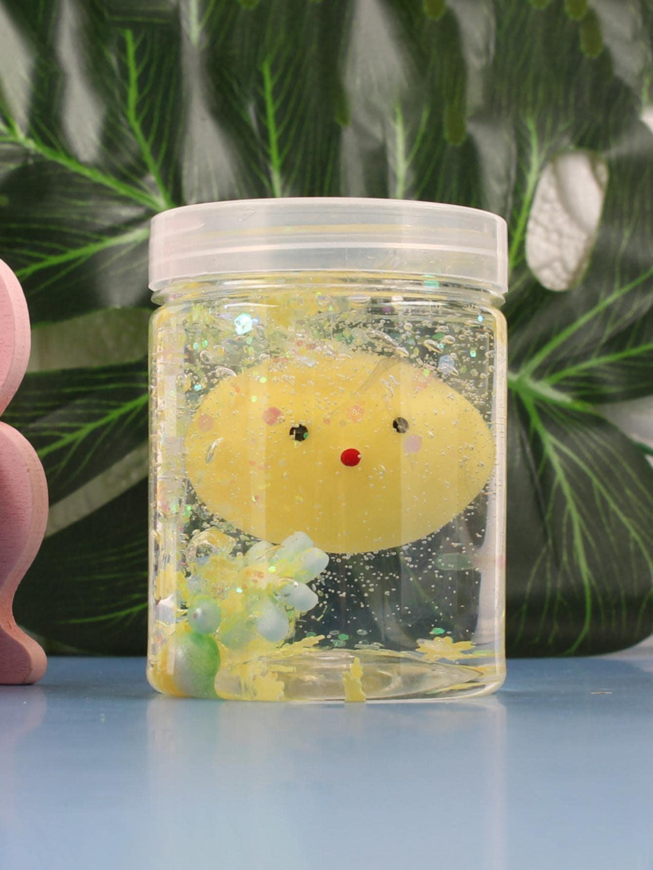 1pc Transparent Crystal Soil Pressure-relieving Toy For Kids Bubble ...