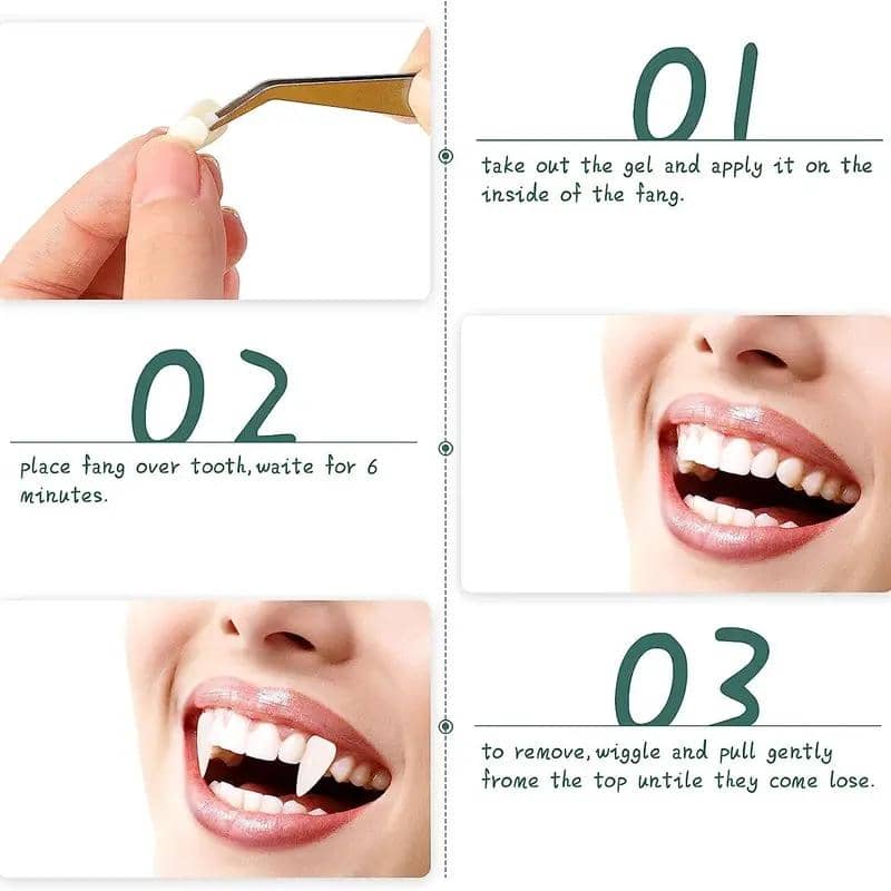 Resin False Teeth For Cosplay Costume | SHEIN USA