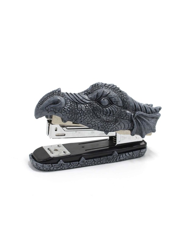 Personality Creative Dragon Head Shaped Stapler, Animal Themed Office ...