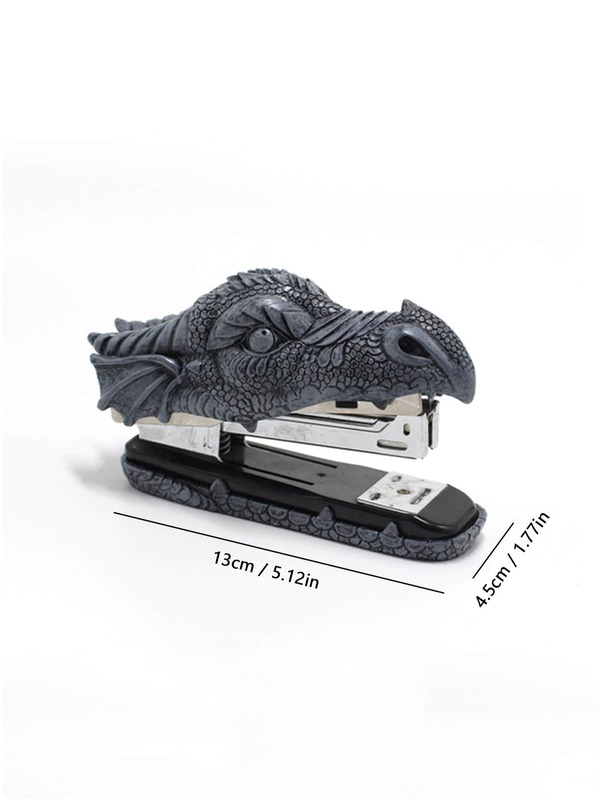 Personality Creative Dragon Head Shaped Stapler, Animal Themed Office ...