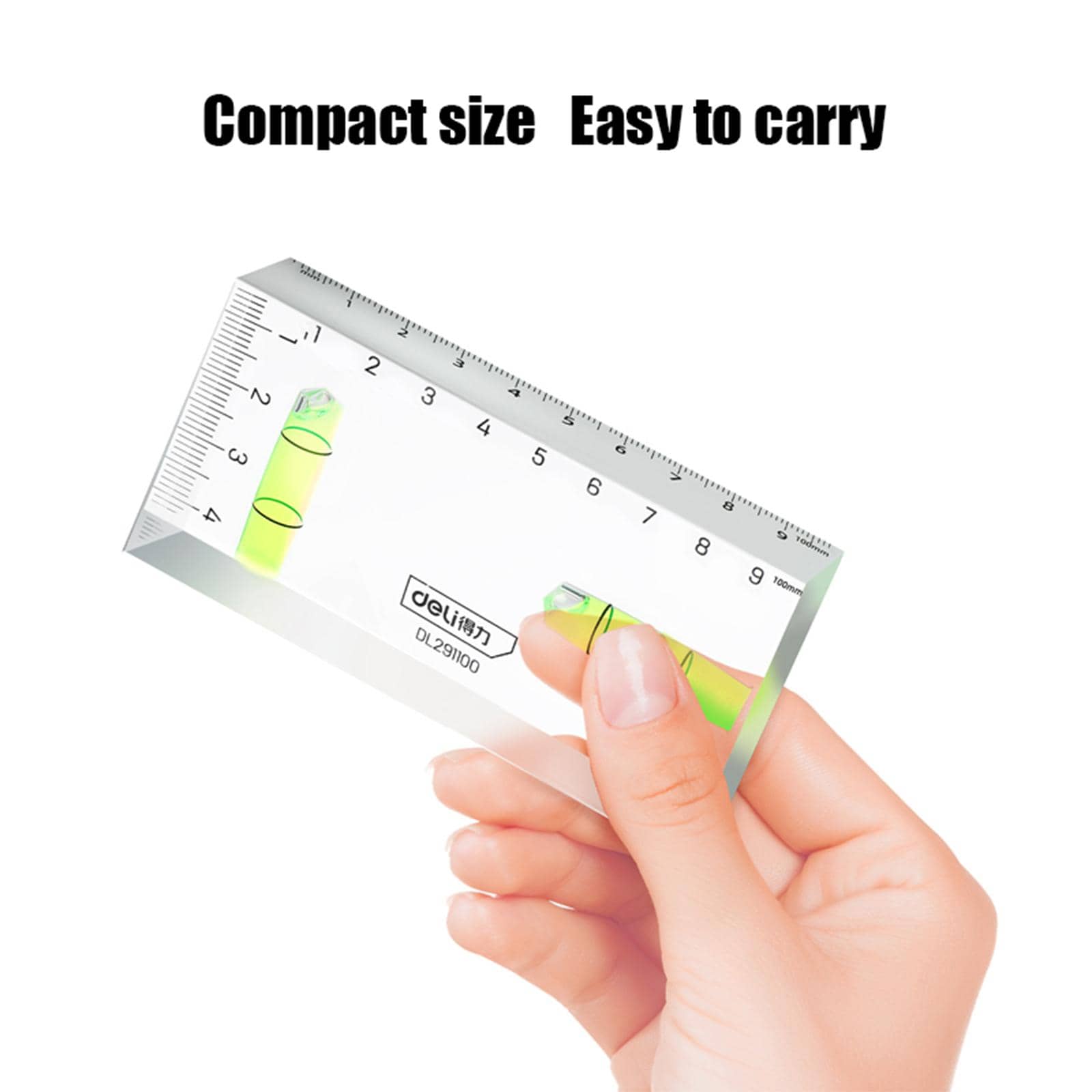 1pc T-Type Level Mini Bubble Level Two directions Spirit Level ...