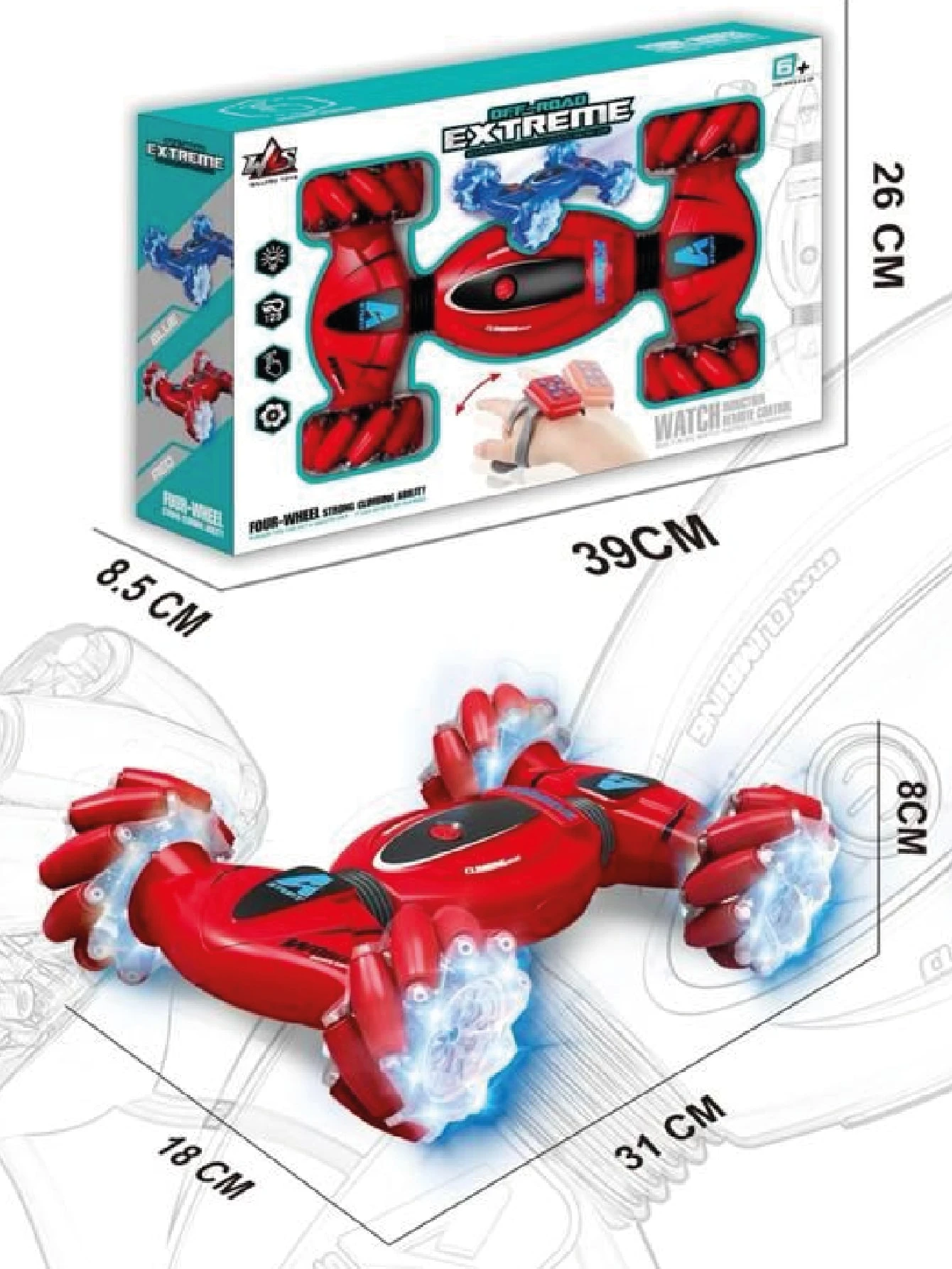 Remote Control Car 360° All Terrain Gesture Sensor | SHEIN USA