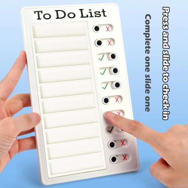 12pcs Self-discipline Punch Card Reminder Notes And Checklist | SHEIN USA