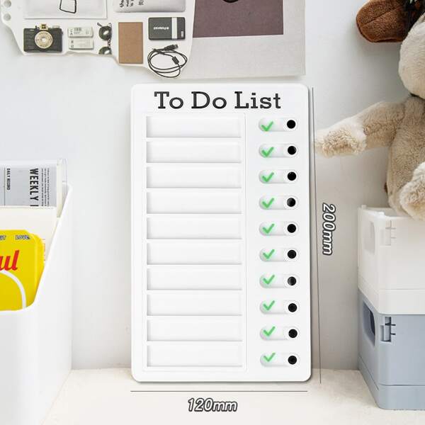 12pcs Self-discipline Punch Card Reminder Notes And Checklist | SHEIN USA