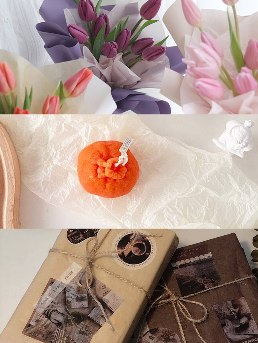 20 Sheets Matte Wrapping Paper/ Sydney Paper, 50*70 Cm, For Gift ...