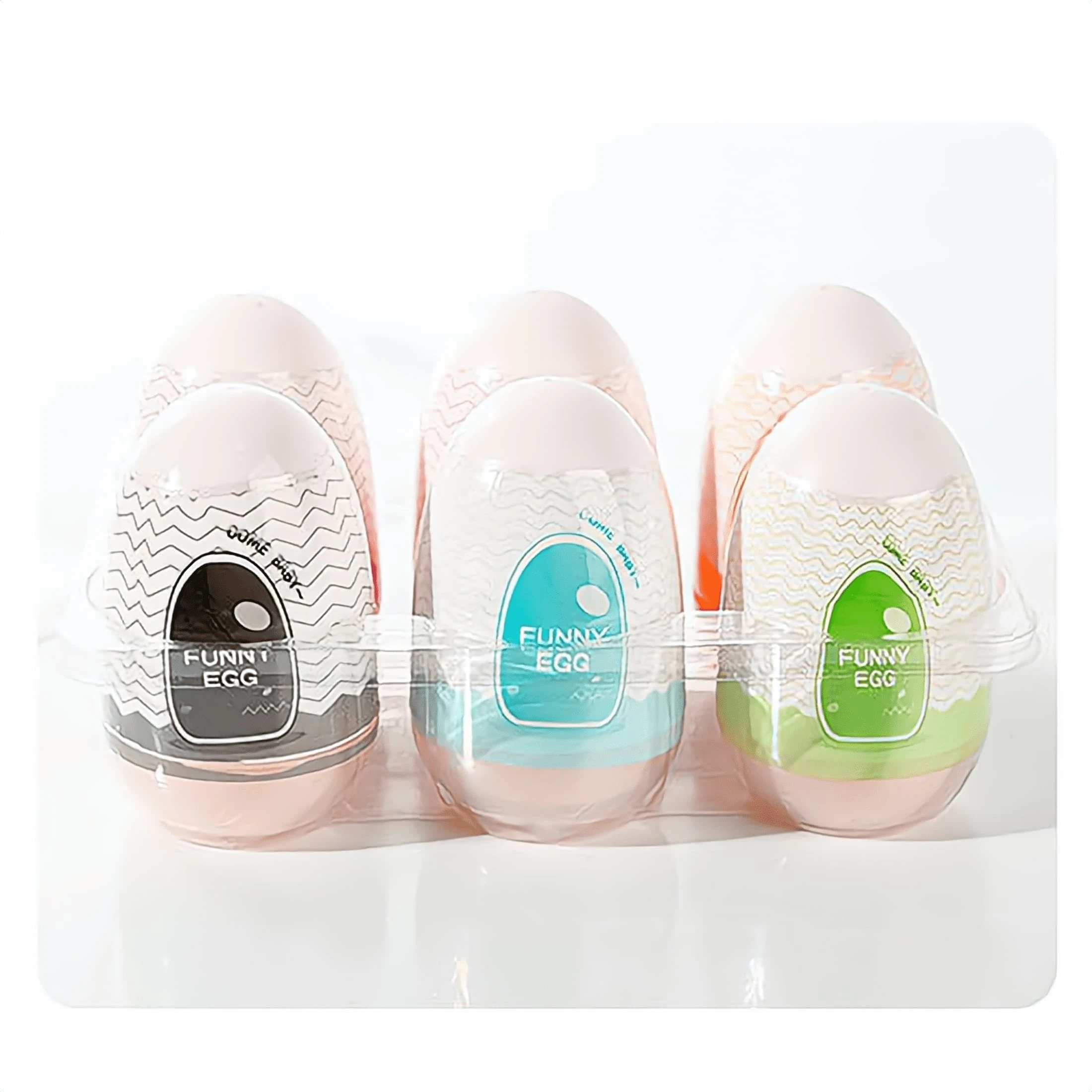 Kit Of 6 Masturbating Eggs: Explore A Universe Of Textured Pleasure ...