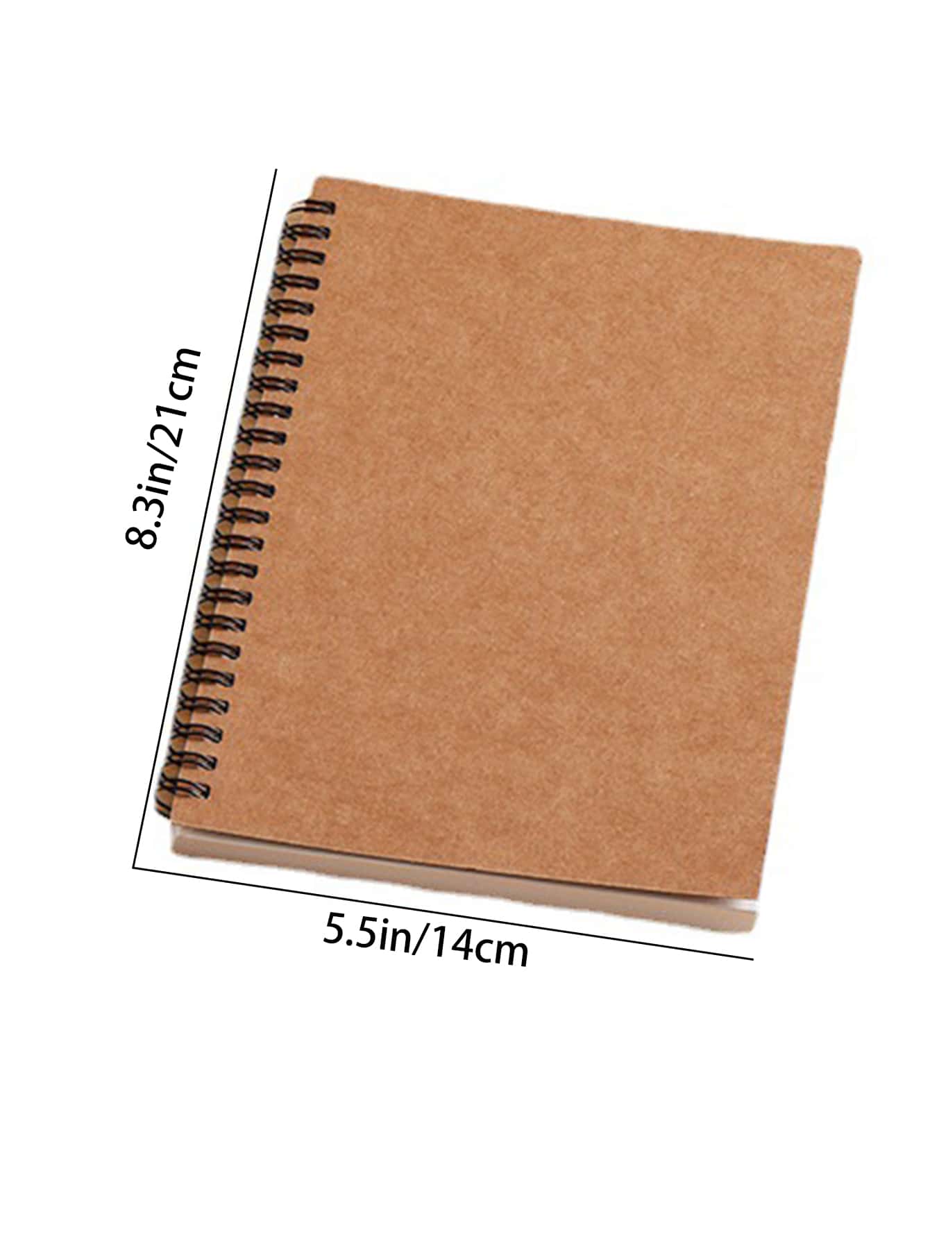 100 Pages Vintage Leather Spiral Notebook For Creative Writing ...