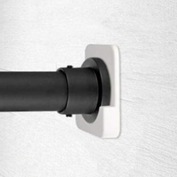 1pc Bathroom Curtain Rod Support Bracket, Anti-falling Rod Holder For ...