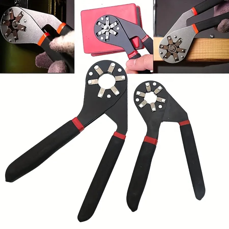 1pc 6/8 In Torque Adjustable Wrench Magic Wrench Bracket External Hex ...