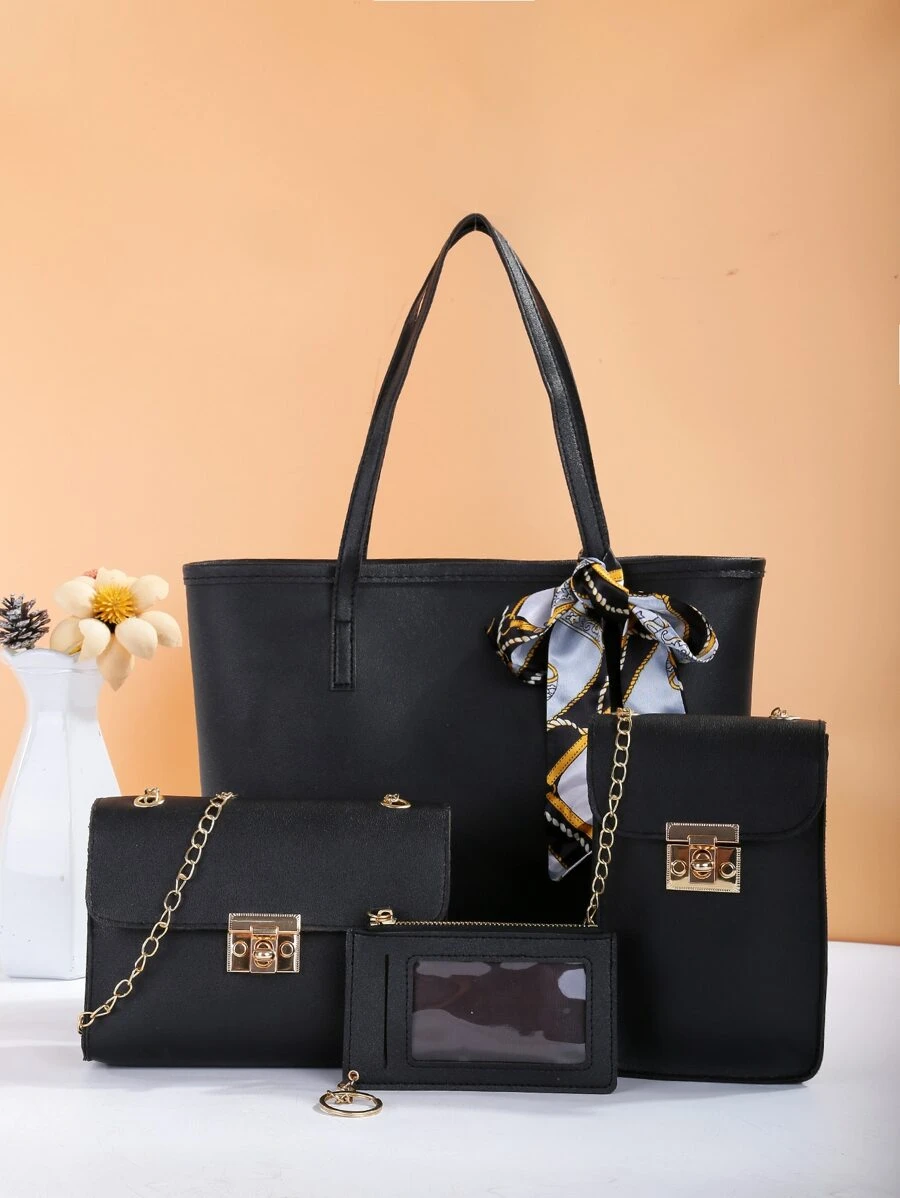 4pcs/set Tote Bag Set | SHEIN South Africa
