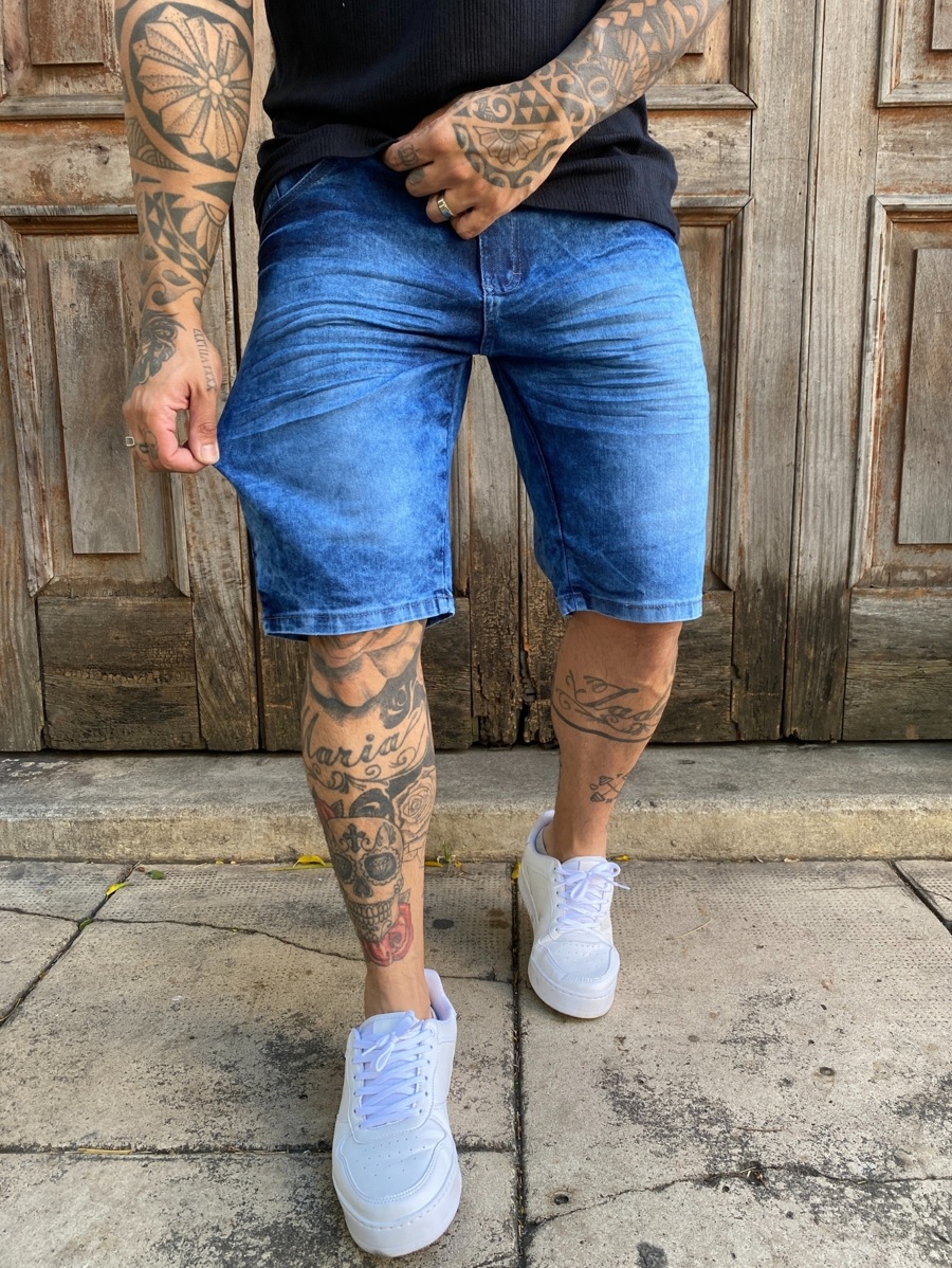 Men Denim Shorts Shein Usa