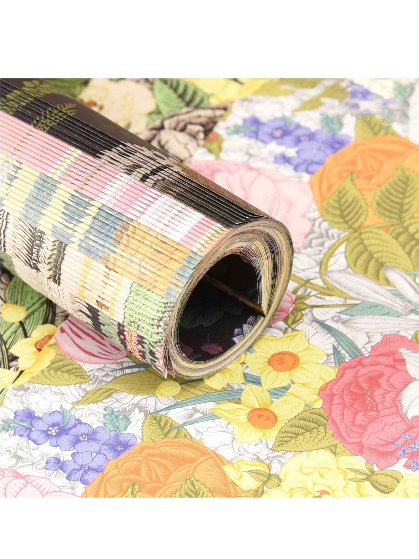 1pack 50sheets 10 Colors Double-sided Floral Printed Origami Paper, Diy ...
