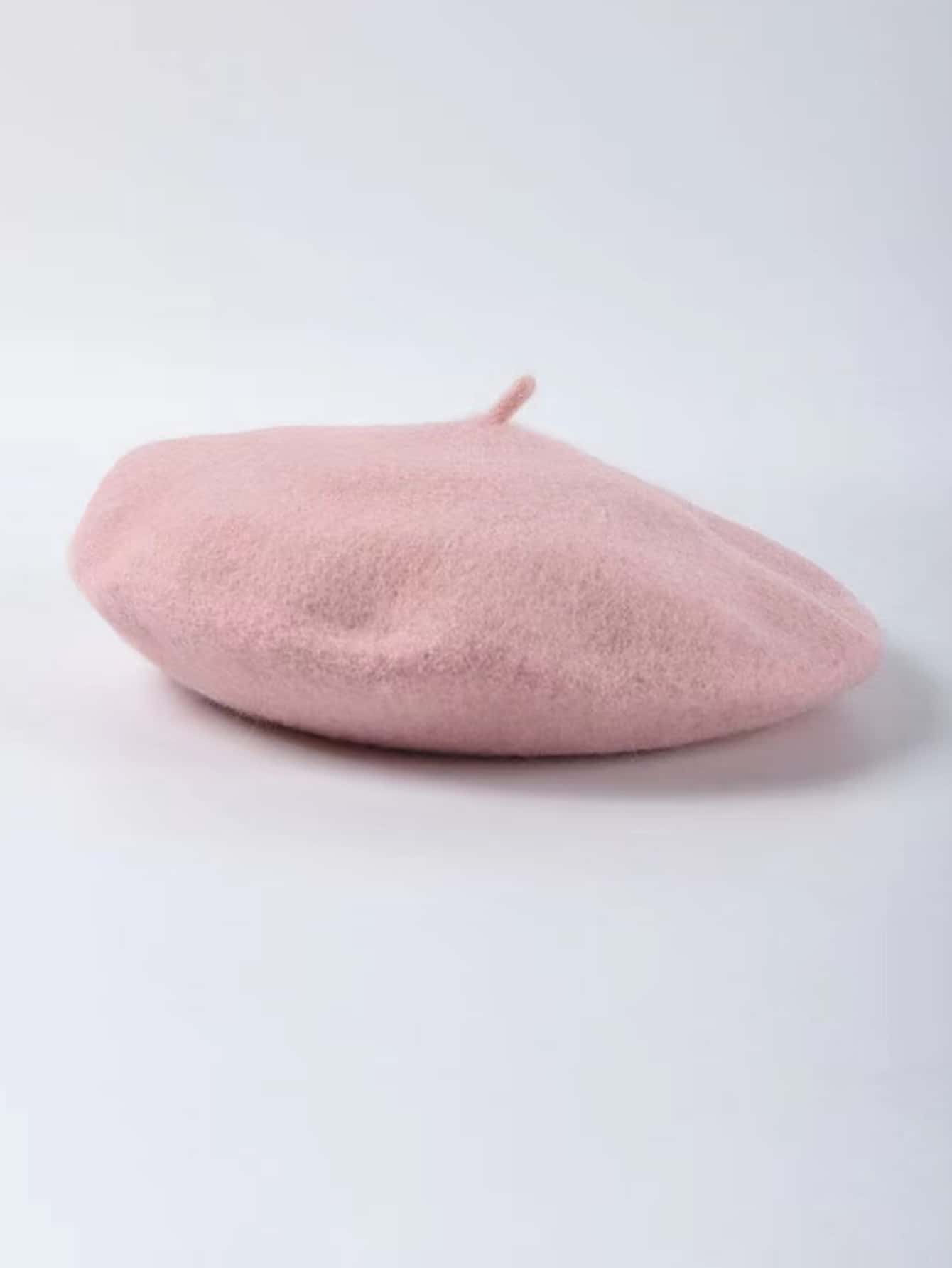 1pc Women's Wool Beret Hat Autumn Winter Korean Style Retro Warm ...