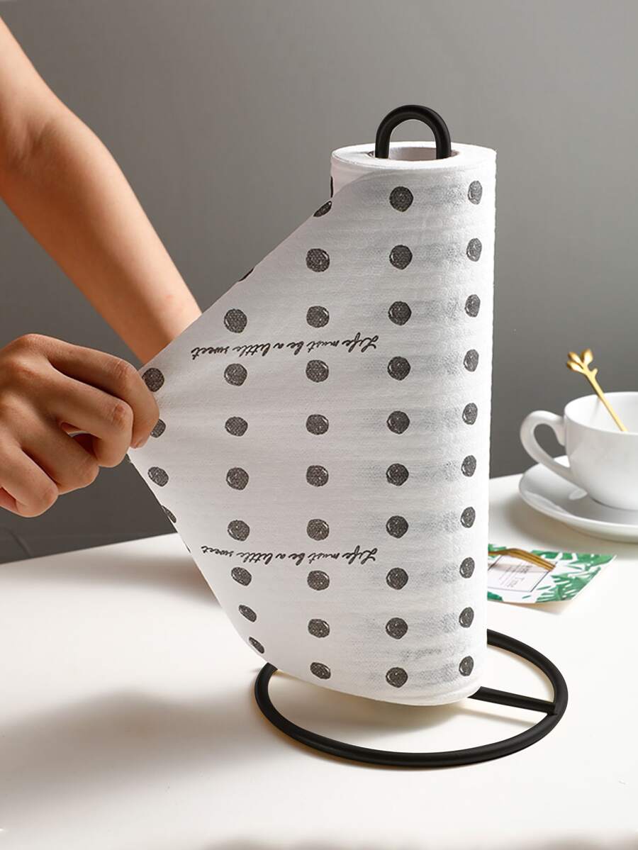 1/2pcs Nordic Metal Iron Tissue Paper Towel Holder Stand, Kitchen ...