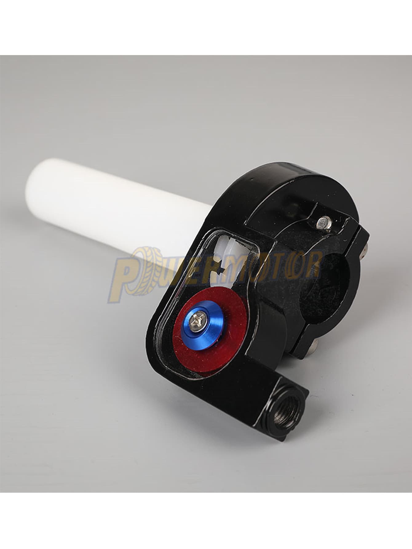 PowerMotor Motorcycle Throttle Handle With Visible Turning Knob ...