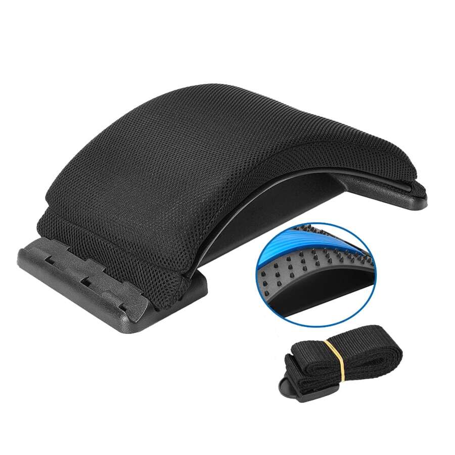 Back Stretcher Cushion,Lumbar Support Pillow for Lower Back Pain Relief ...