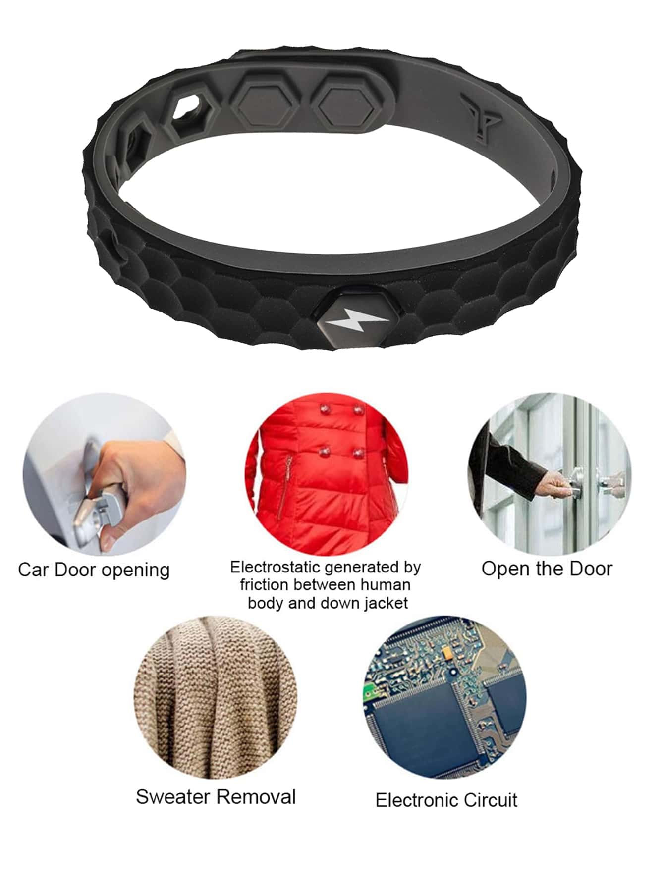 Wireless Anti-static Wristband, Balance Energy, Anti-static For Sports ...