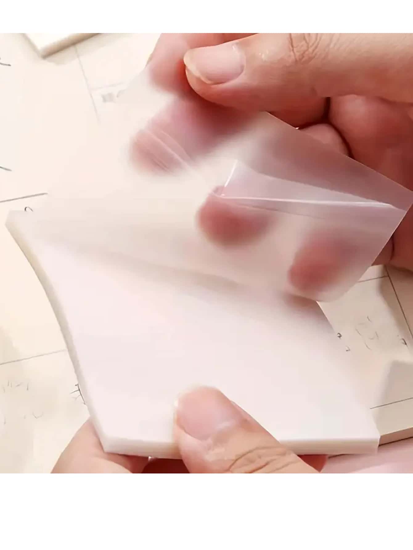 150pcs White Waterproof Transparency Stickers For Message, Note Taking ...