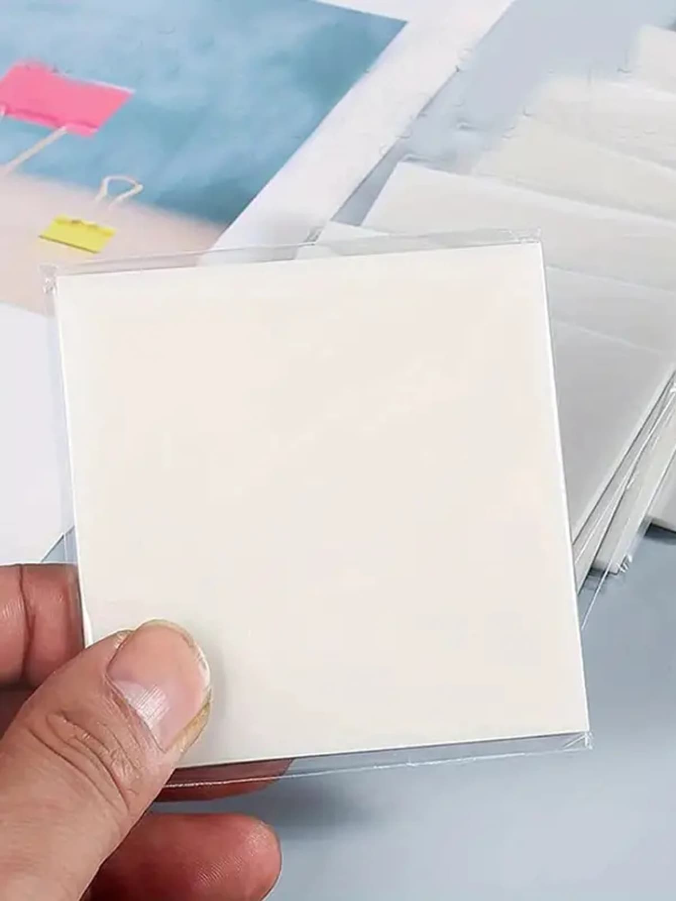 150pcs White Waterproof Transparency Stickers For Message, Note Taking ...