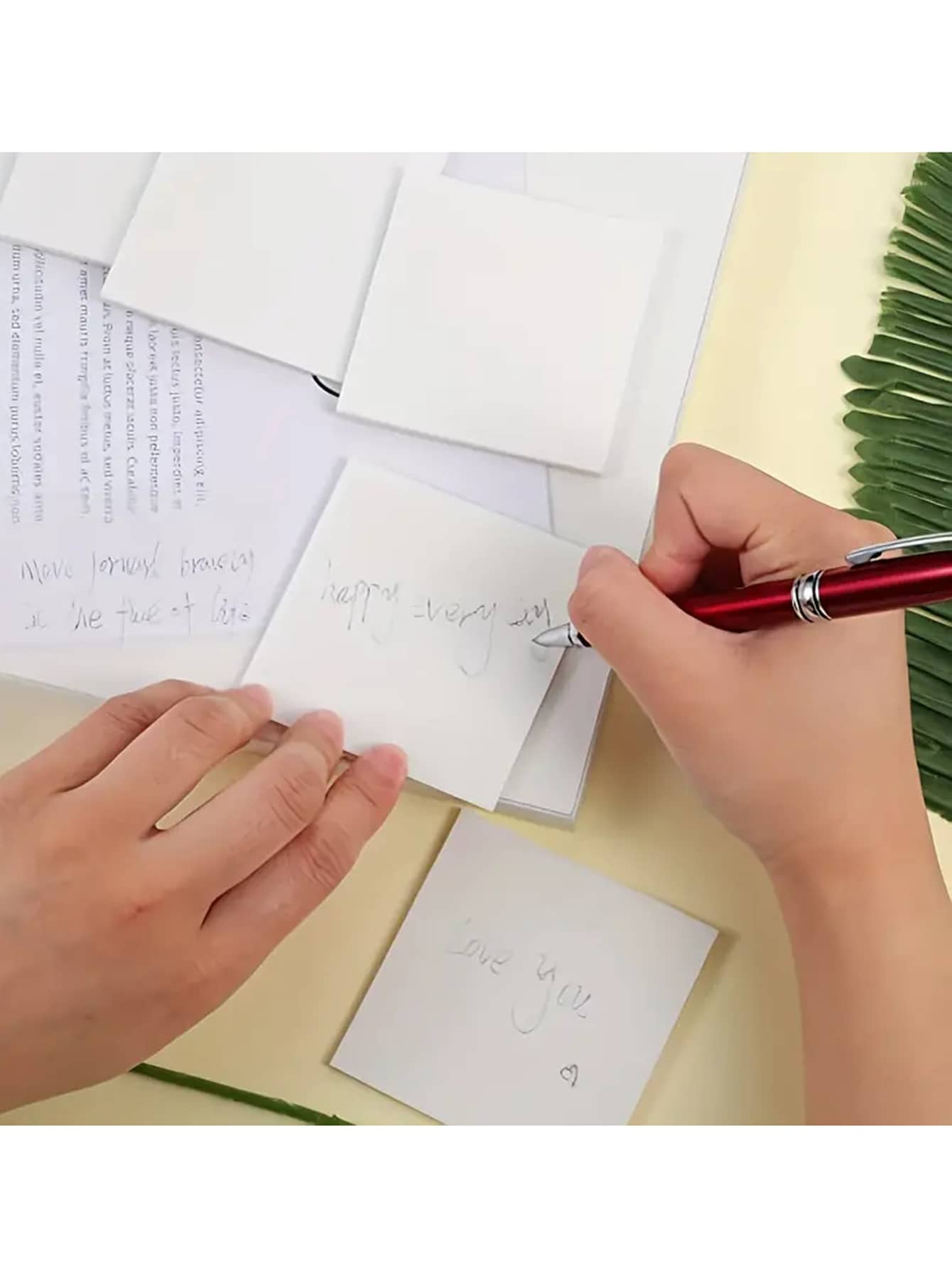 150pcs White Waterproof Transparency Stickers For Message, Note Taking ...