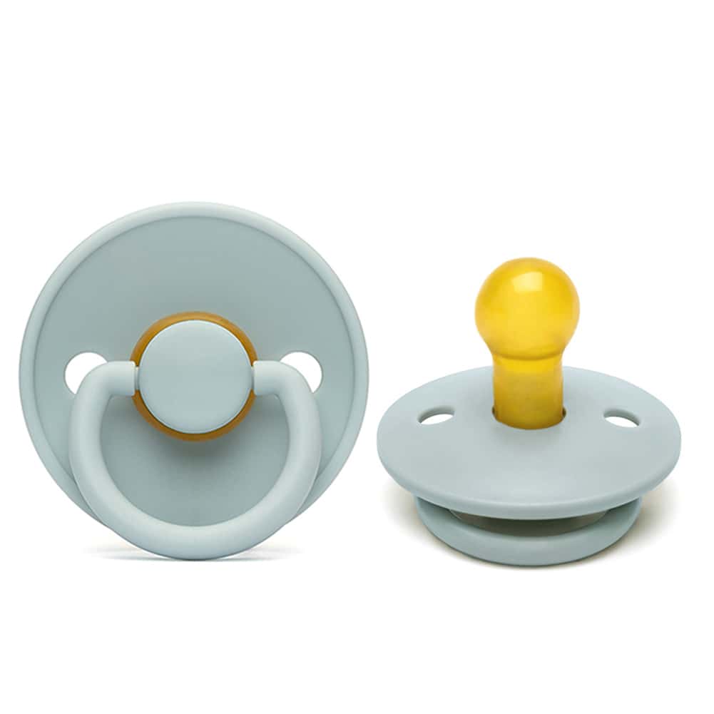 1pc Classic Round Natural Latex Soft-tip Pacifier For Baby Teething ...