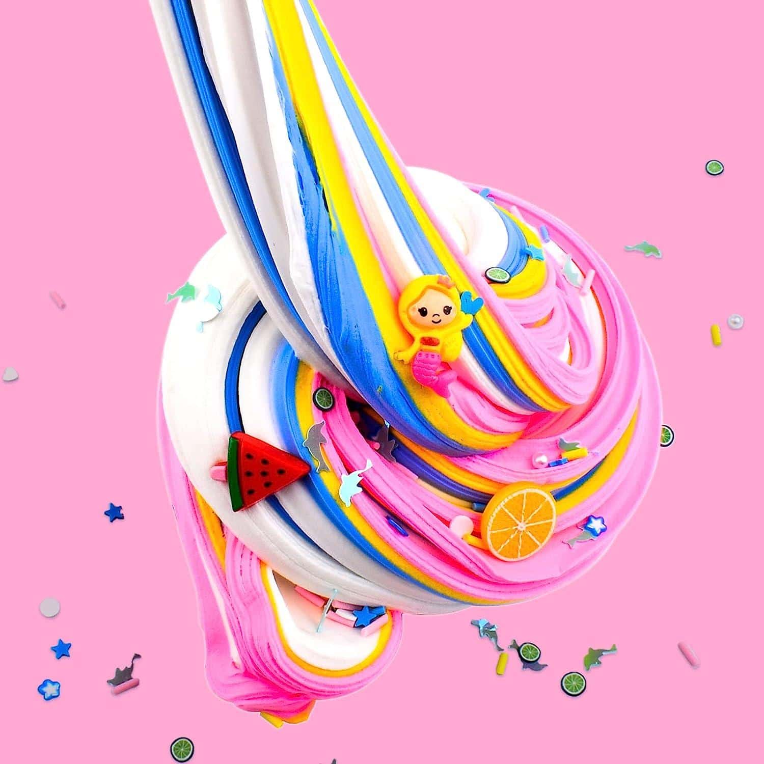 3 Pack Butter Slime Kit for Girls,Non Sticky and Soft Stretchy Slime ...