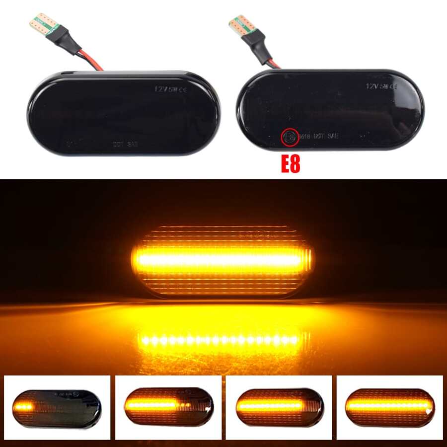 Smoked Led Dynamic Turn Signals MK4, Jetta, GTI, Beetle | SHEIN USA