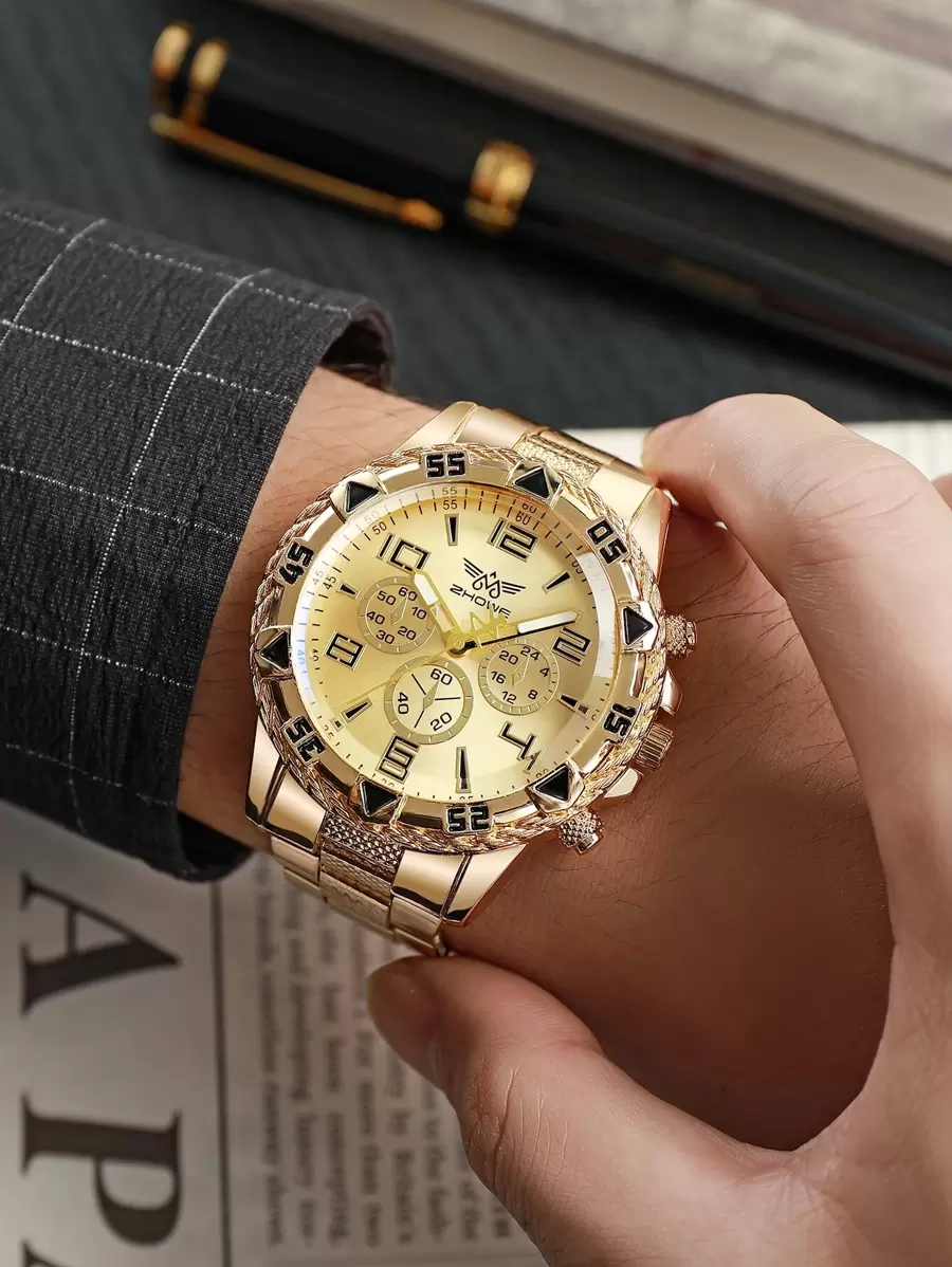 MODAIYA Classical Men's Business Fashion Watch With Large Dial And ...