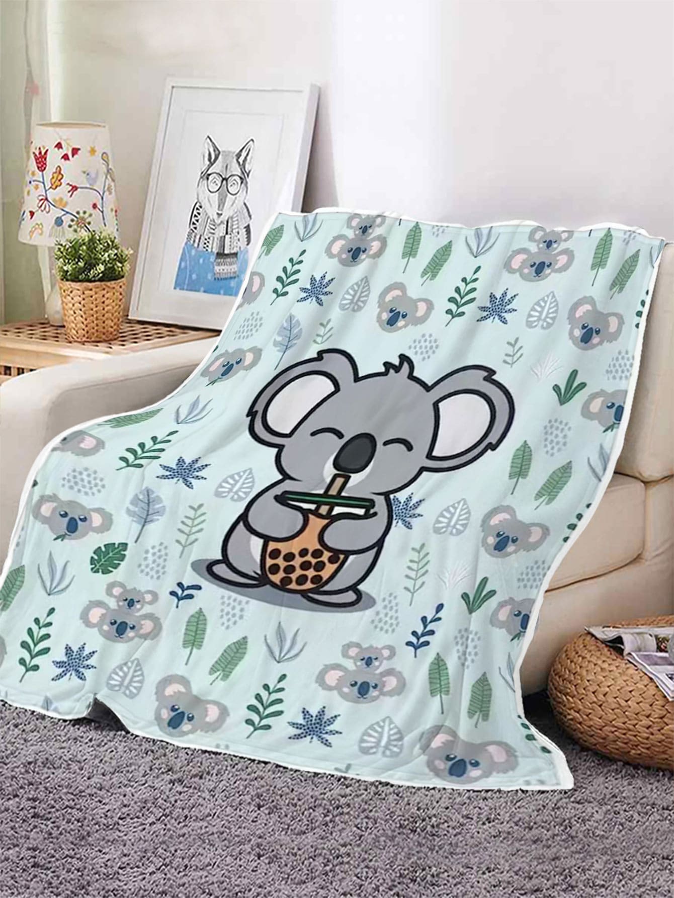 Koala Bear Blanket | SHEIN USA