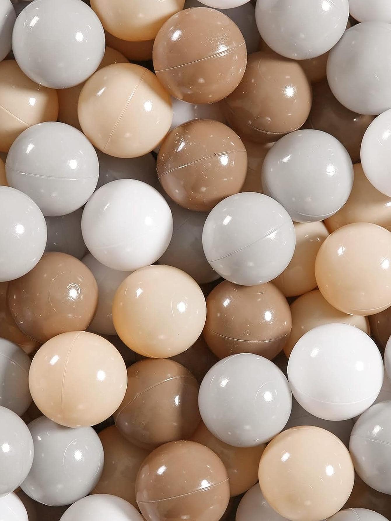 Pack Of 200PCS Ball Pit Balls For Babies, 2.16 Inch Plastic Balls For ...