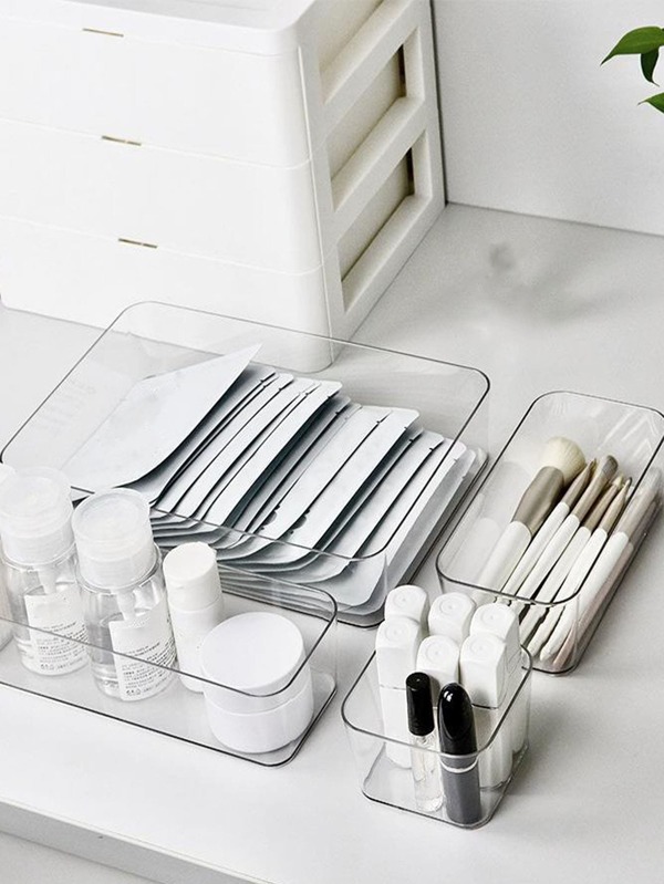 Drawer Divider Storage Box With Compartments For Office Desk, Cupboard ...