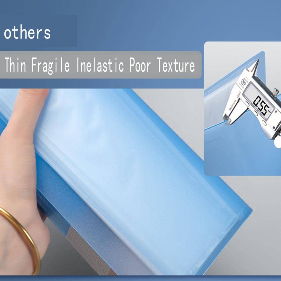 A4 Size Portfolio Folder With Multi-layer Transparent Inner Pages And ...