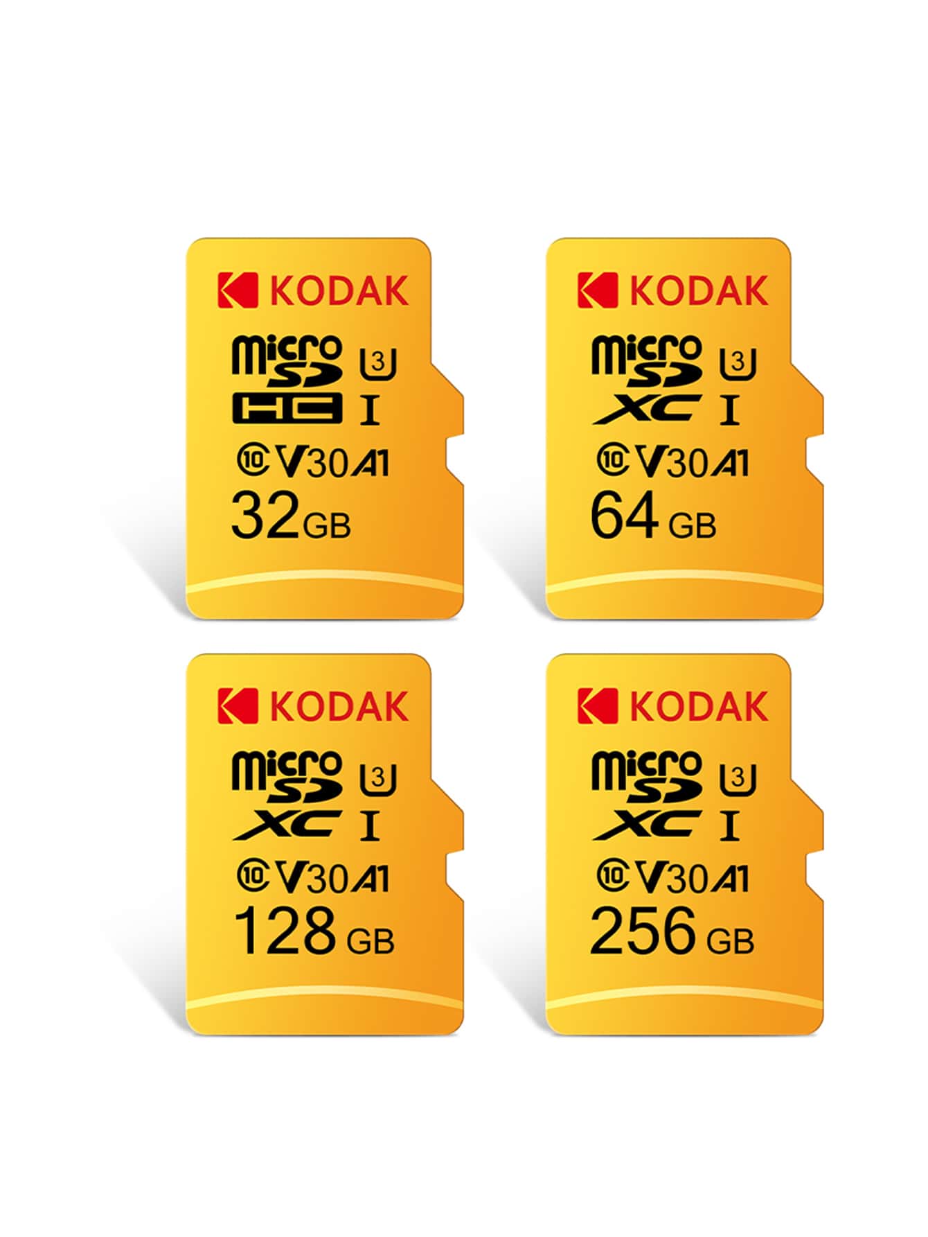 Kodak U3 High Speed Memory Card Tf Flash Card 32gb 64gb 128gb 256gb Micro Sd Card For Mobile 