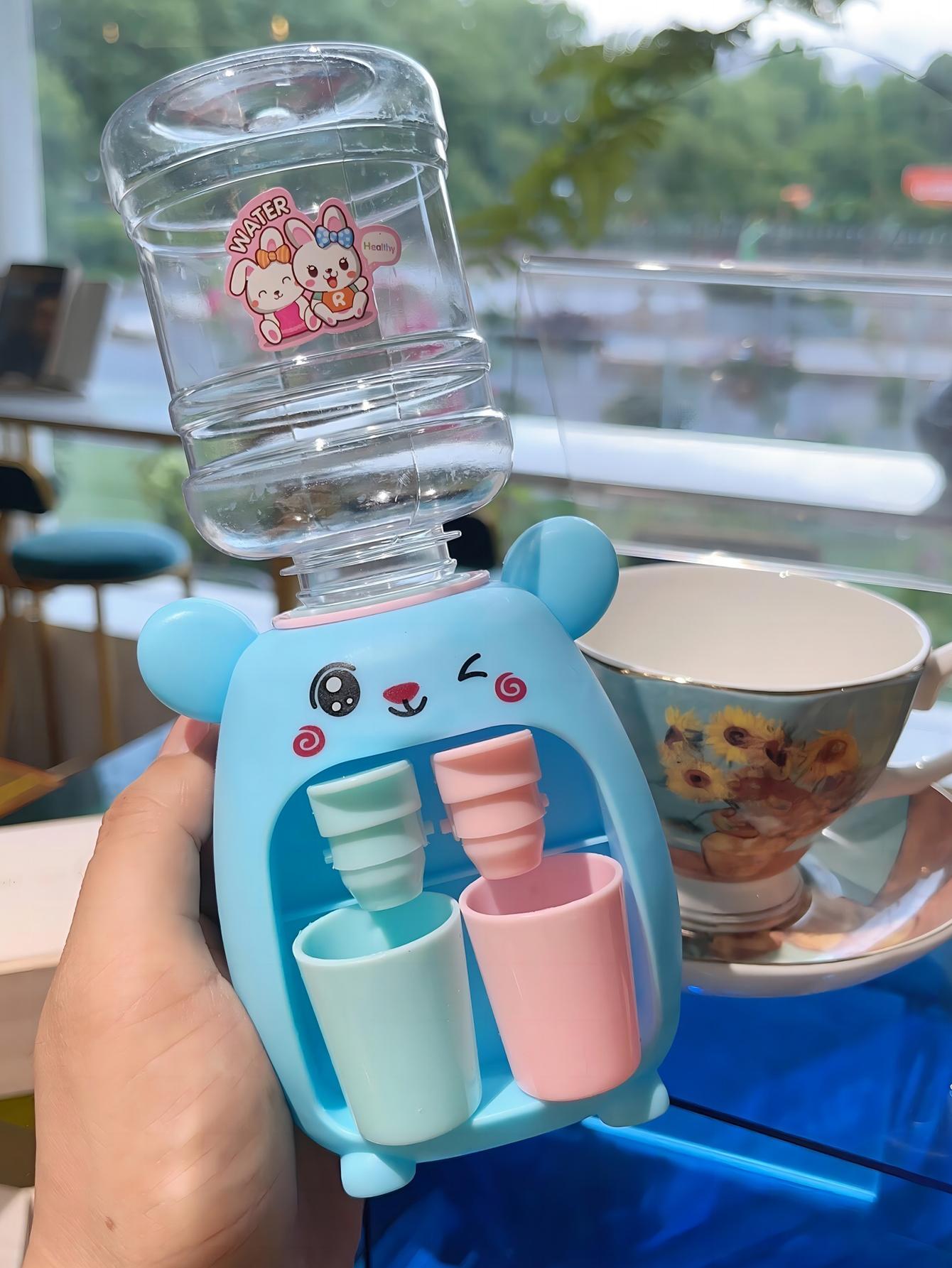 1pc Cartoon Mini Water Dispenser, Cartoon Water Dispenser, Kawaii Water ...