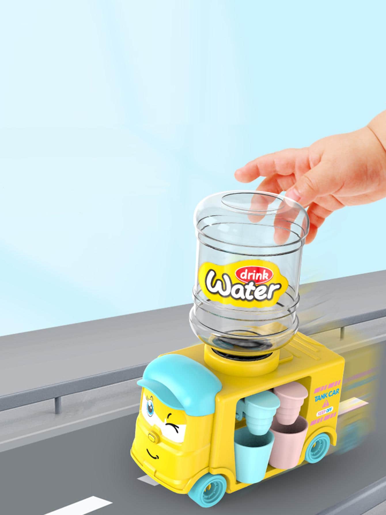 1pc Cartoon Mini Water Dispenser, Cartoon Water Dispenser, Kawaii Water ...