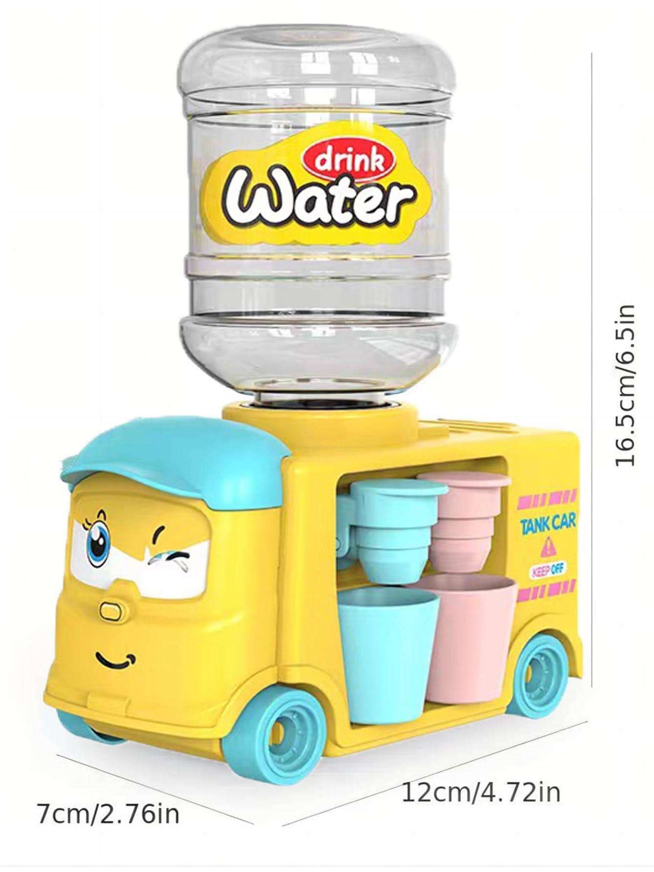 1pc Cartoon Mini Water Dispenser, Cartoon Water Dispenser, Kawaii Water ...