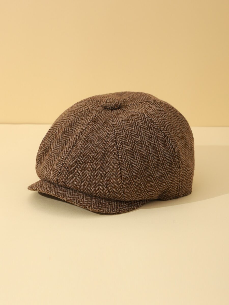 Toddler Boys Girls Newsboy Caps Baby Kids Beret Cabbie Hat Driver Cap ...