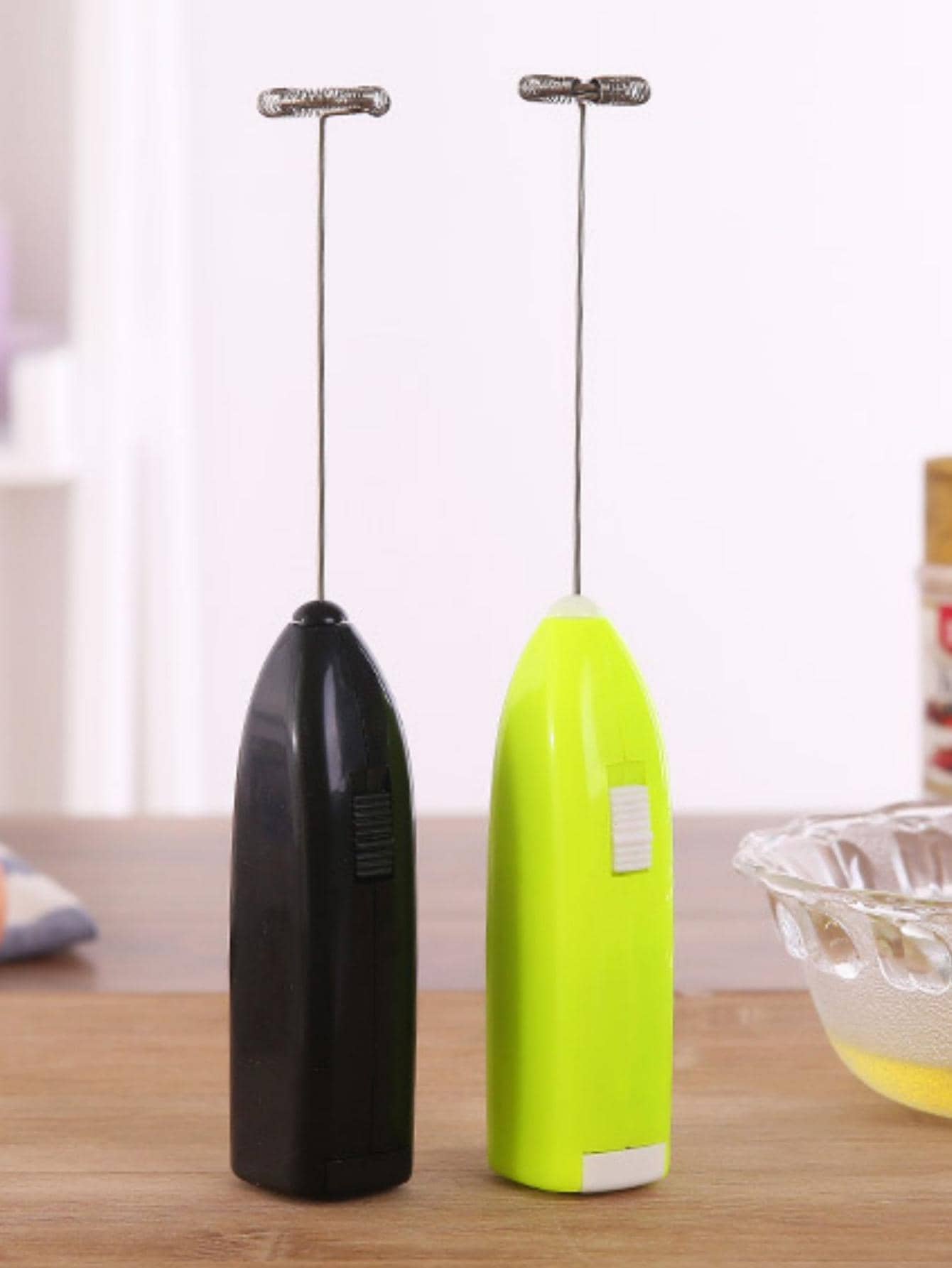 1pc Stainless Steel Mini Electric Coffee Stirrer, Handheld Egg Beater ...
